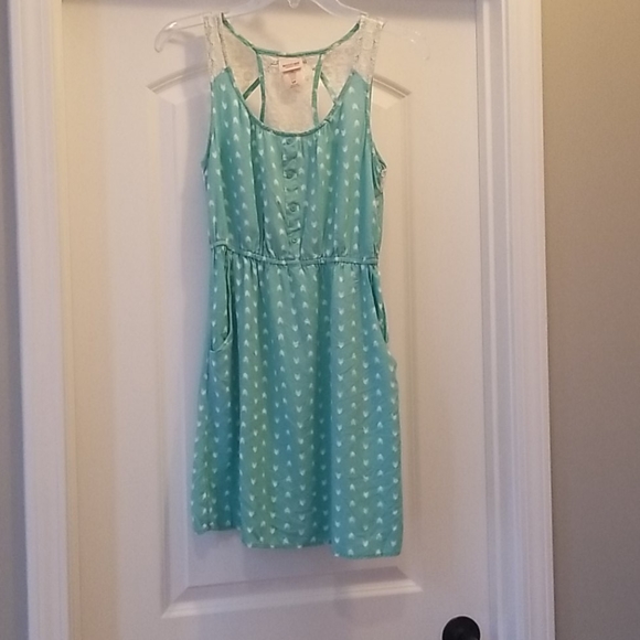 Mossimo Supply Co. | Dresses | Aqua Sundress With White Arrows | Poshmark